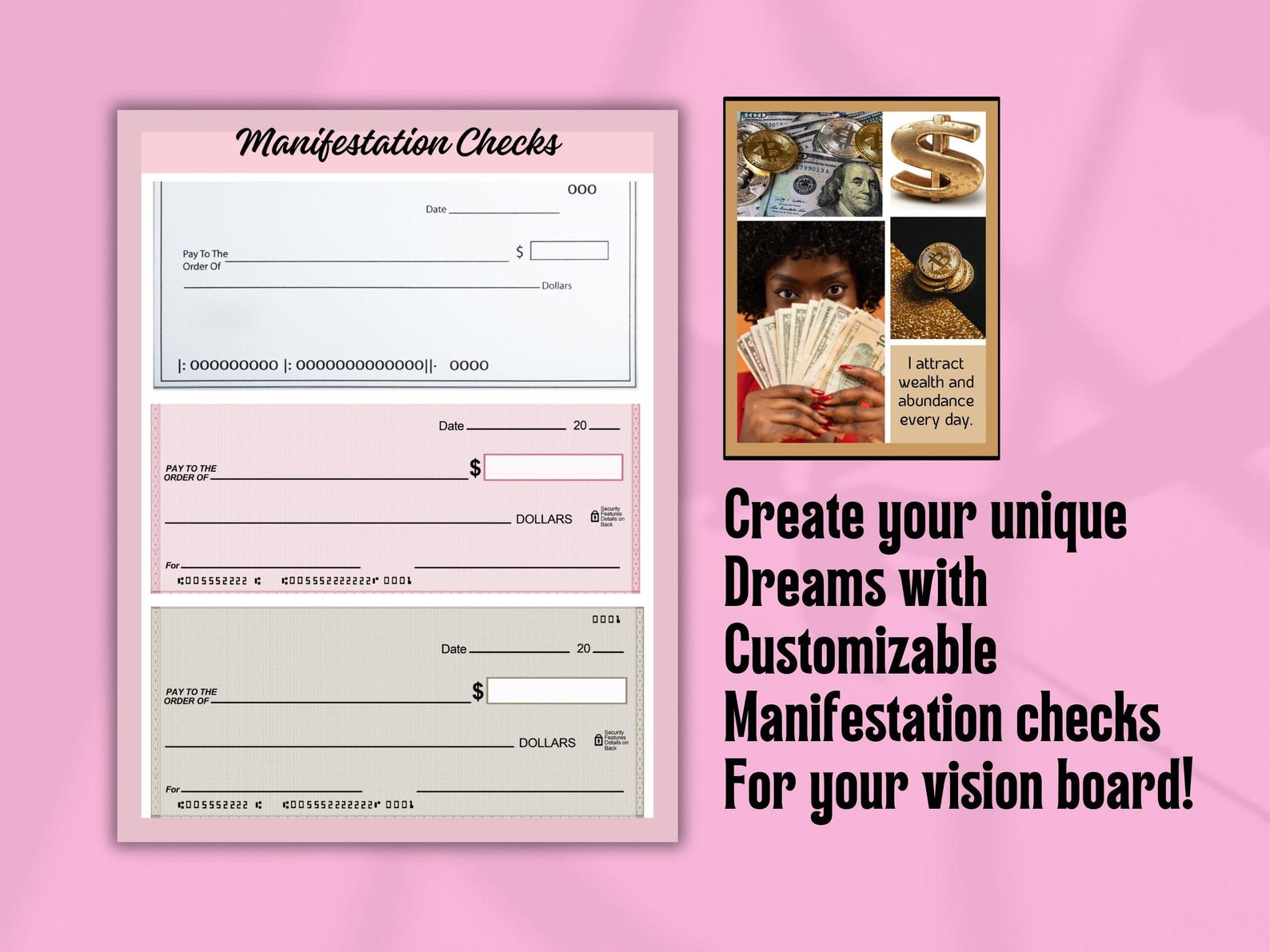 Vision Board Printables for Black Women - 200+ Inspiring Pictures ...