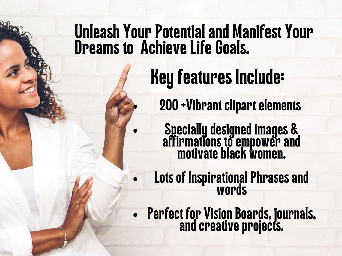 Vision Board Printables for Black Women - 200+ Inspiring Pictures ...