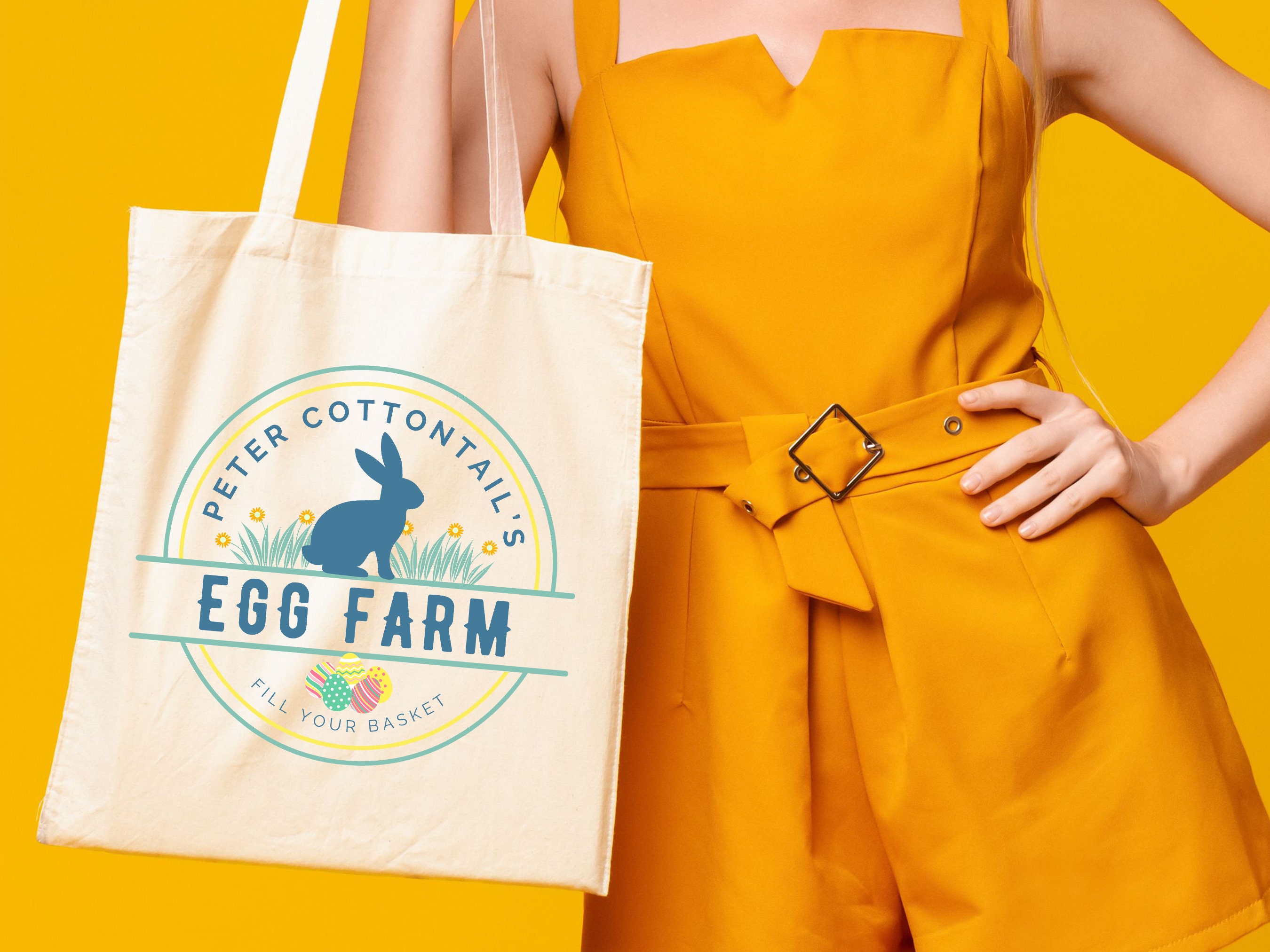 Easter Egg Farm Art PNG SVG Sublimation DTF Prints - Etsy