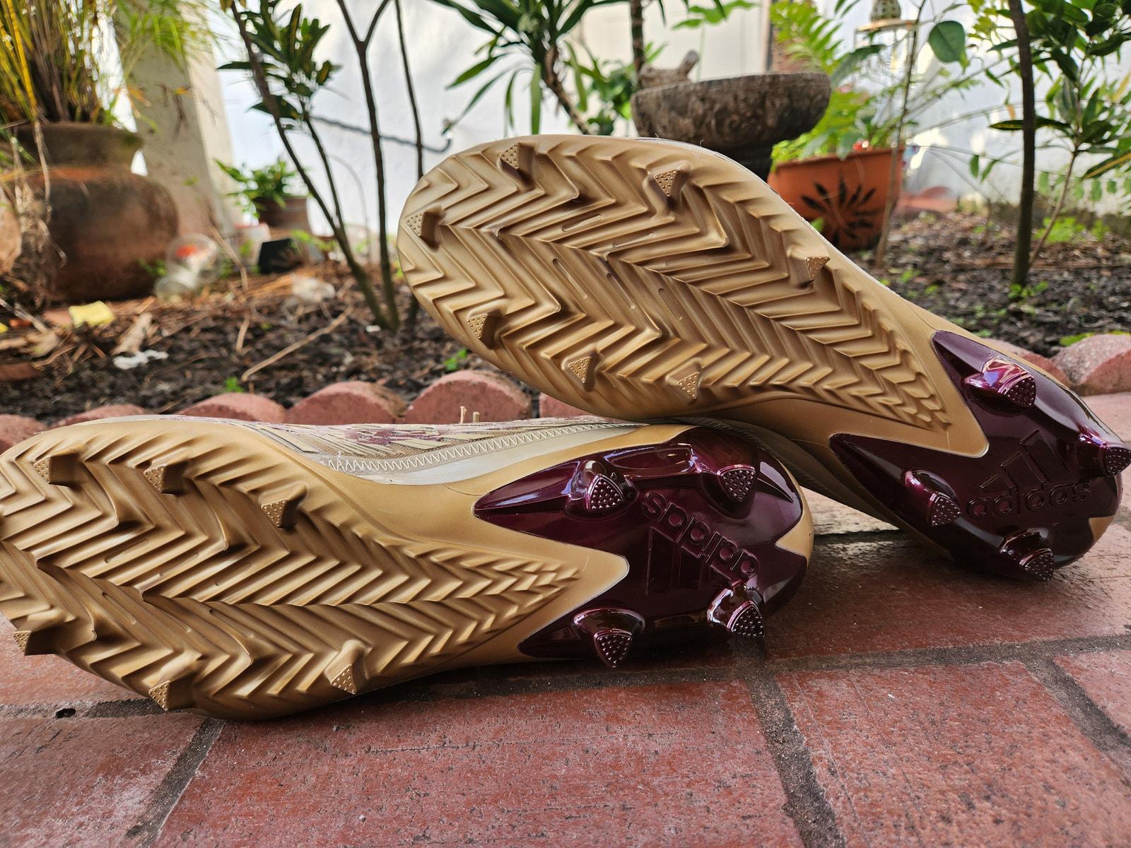 Adidas Adizero Football Cleats New Arizona State Rising Devils Size 15 ...