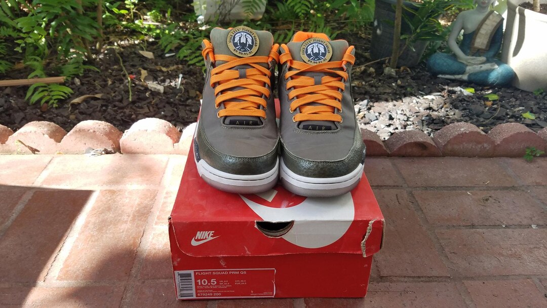 Men's Nike Flight Squad Premium QS Men’s Olive 679249-200 - Etsy