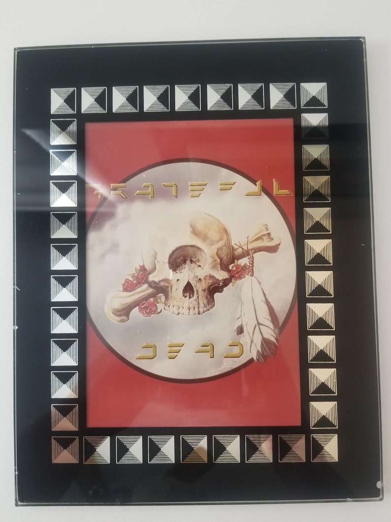 Vintage Grateful Dead Cyclops Skull Logo Art Deco Look Mirror - Etsy