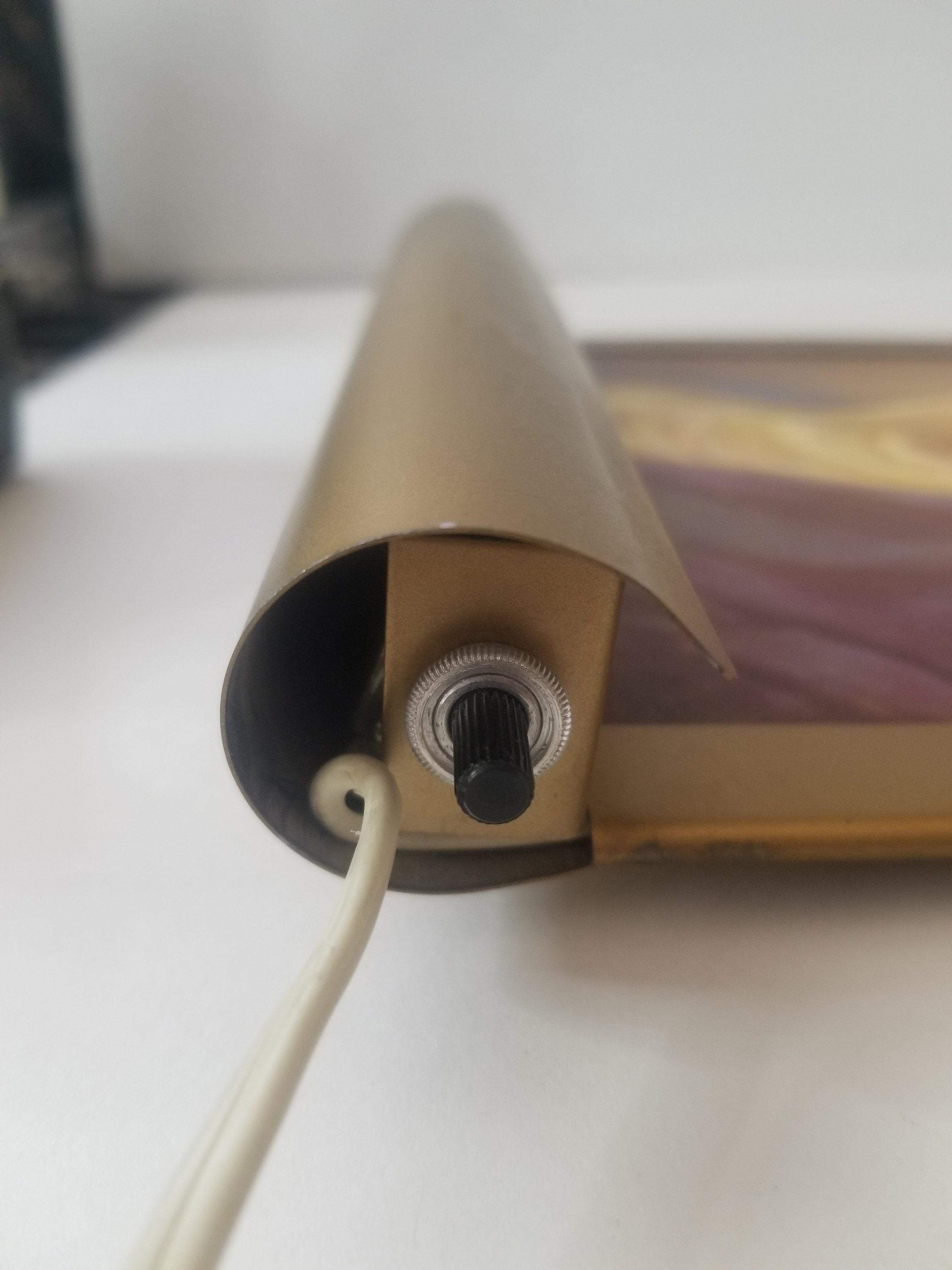 Vintage Virgin Mary Funeral Lamp 1948 Warner Sallman - Etsy