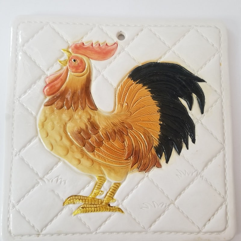 Rooster Tiles - Etsy