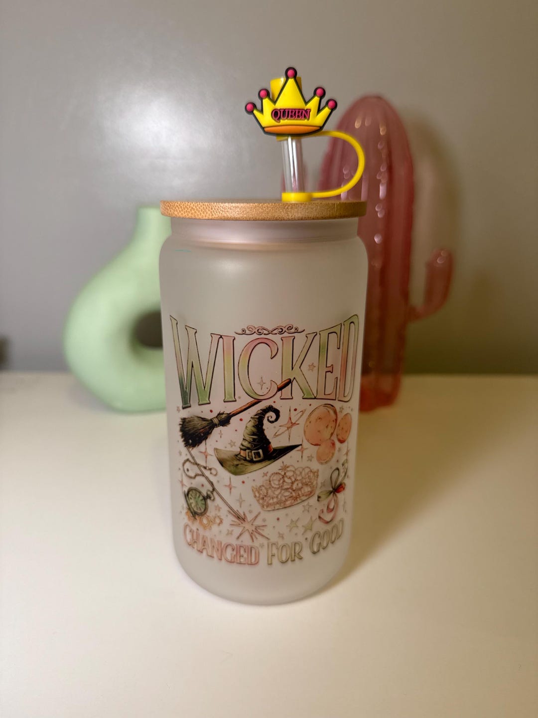 Wicked Changed for Good Glass Can | the Good the Wicked Personalised ...