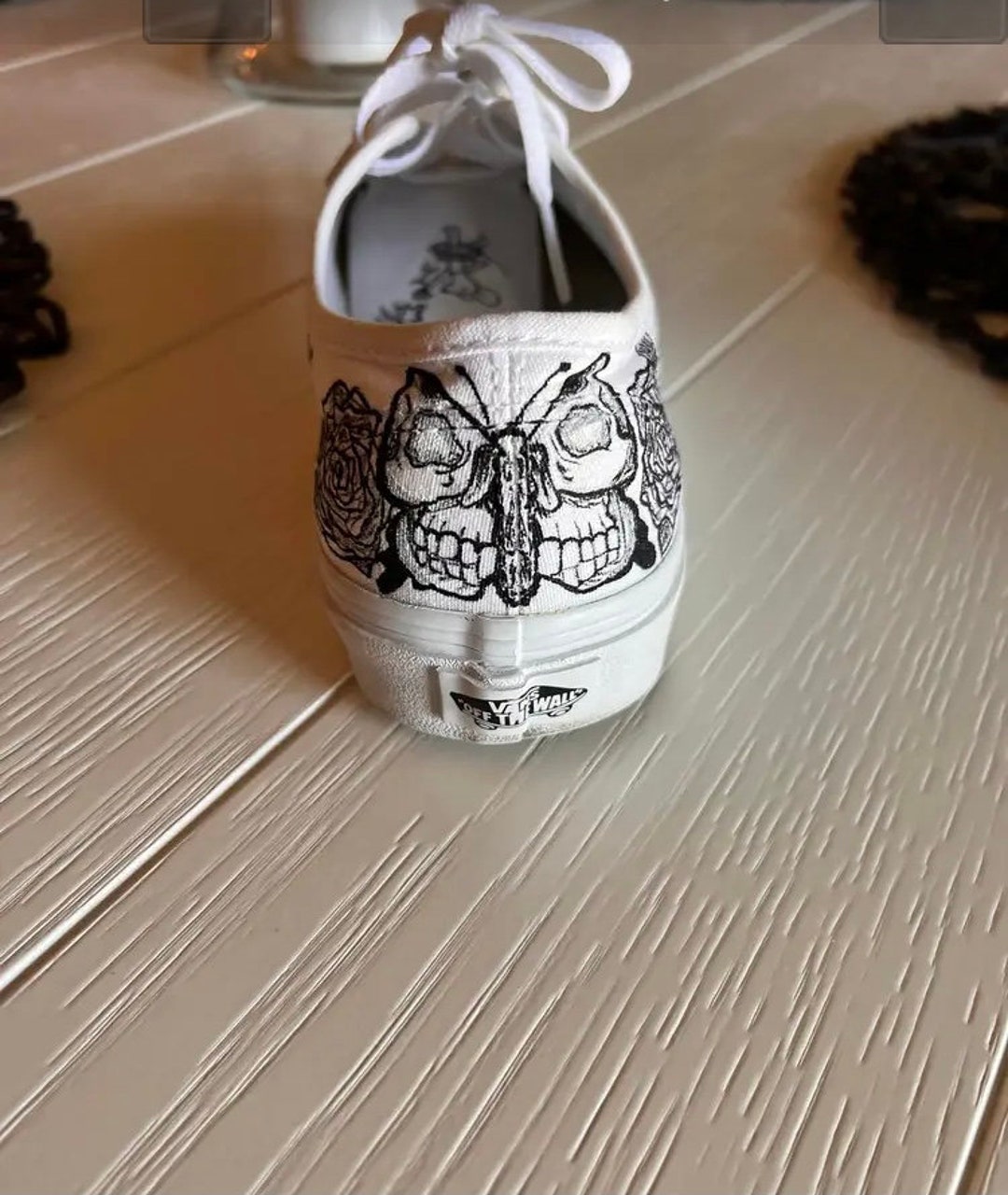 Customized Hand Painted Vans - Etsy