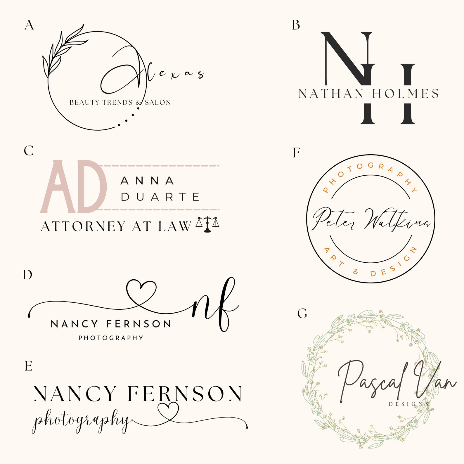 Pre-made Logo Designs, Business Logo Design,photography Logo ...