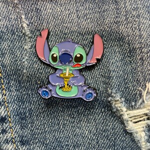 Lilo and Stich, Stitch Enamel Pin, Angel Pin. Stitch and Angel Enamel ...