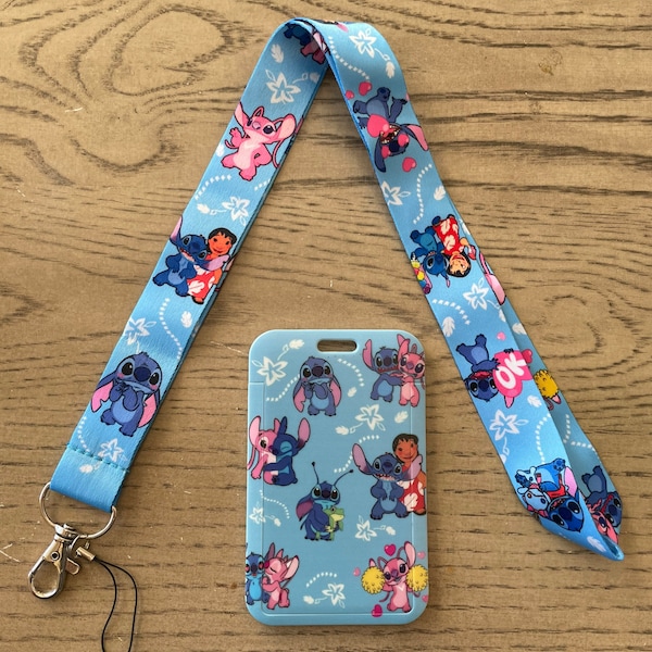 Stitch Id Lanyard - Etsy