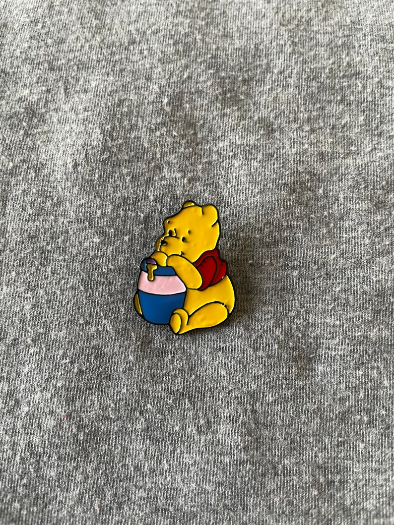 Winnie the Pooh and Friends Enamel Pins. - Etsy