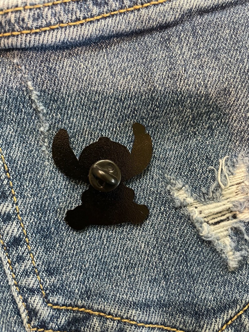 Lilo and Stich Stitch Enamel Pin Angel Pin. Stitch and Angel - Etsy