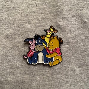 Winnie the Pooh and Friends Enamel Pins. - Etsy