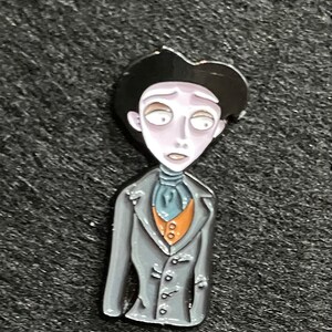 Corpse Bride Enamel Pin Emily the Corps Pin Victor Van Dort Pin - Etsy