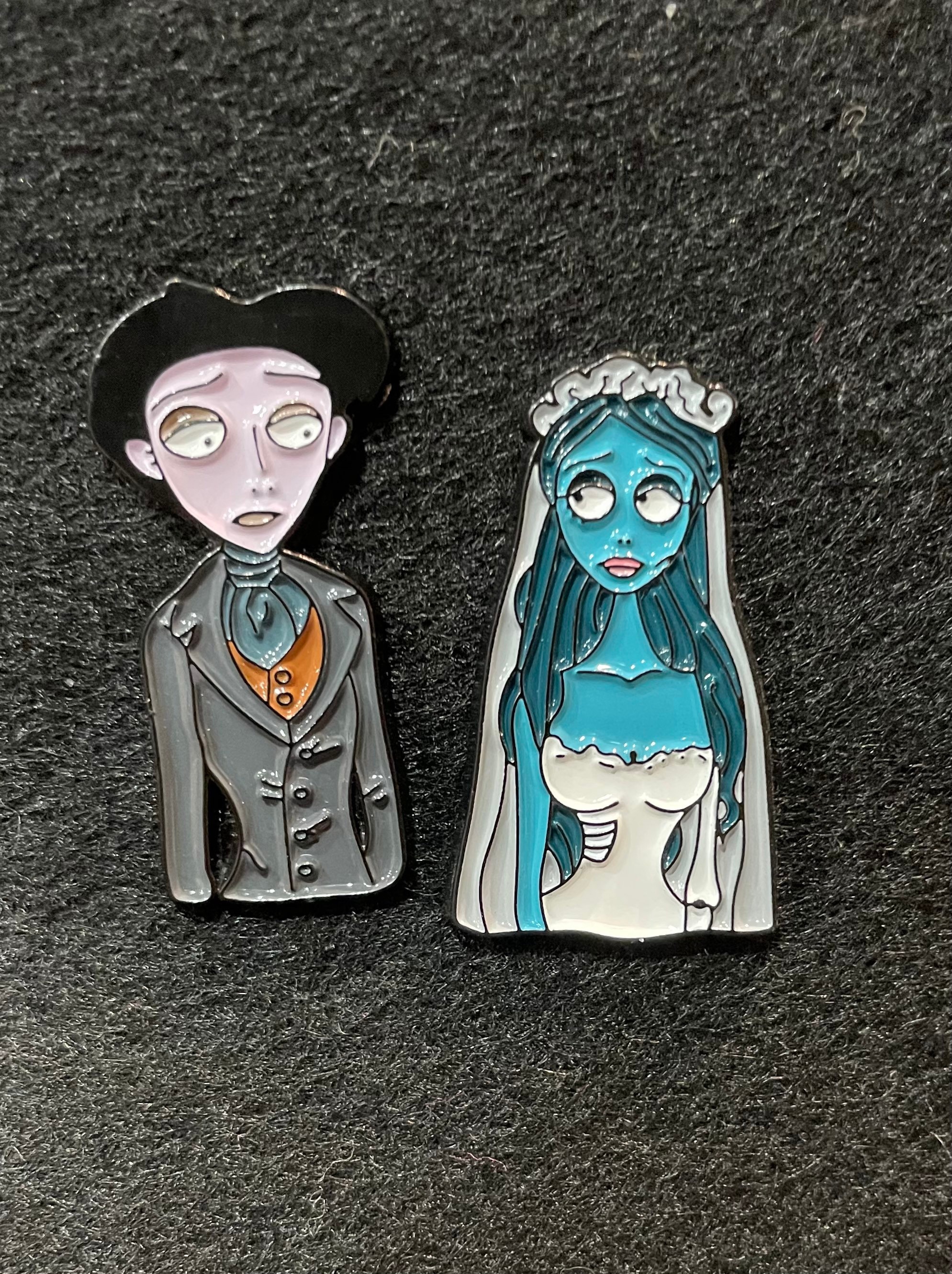 Corpse Bride Enamel Pin Emily the Corps Pin Victor Van Dort - Etsy