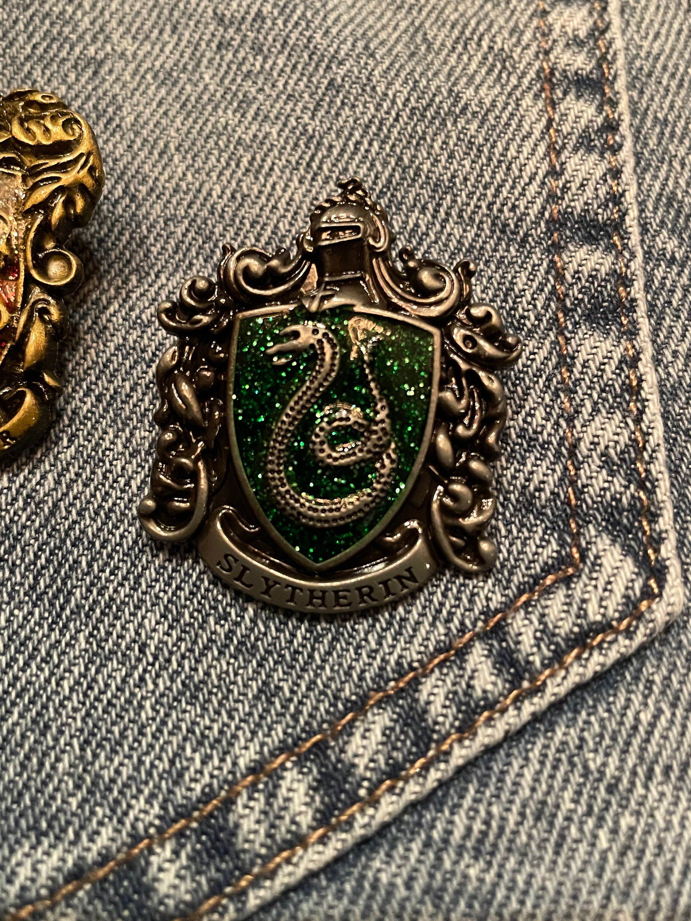 Harry Potter Student Badge Pins. Hogwarts House Pins Harry Potter Pins. Wizarding World of Harry ...