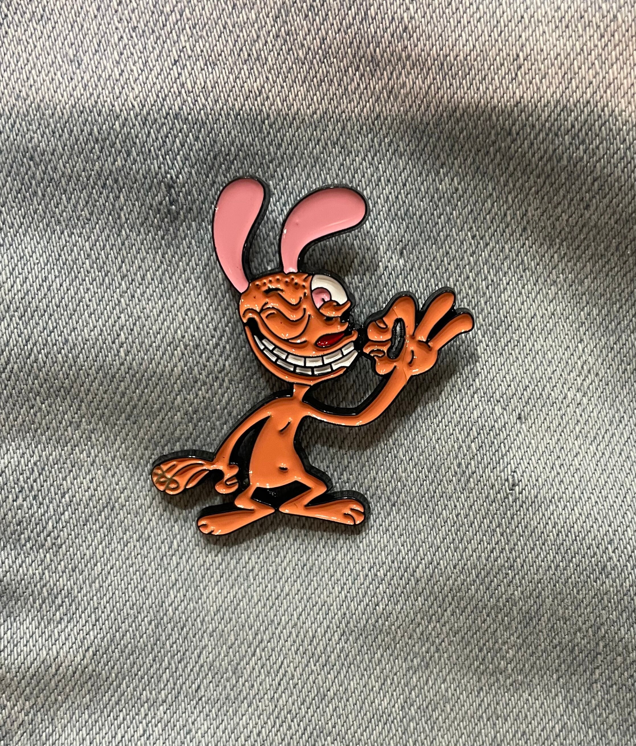 Ren and Stimpy Enamel Pins - Etsy