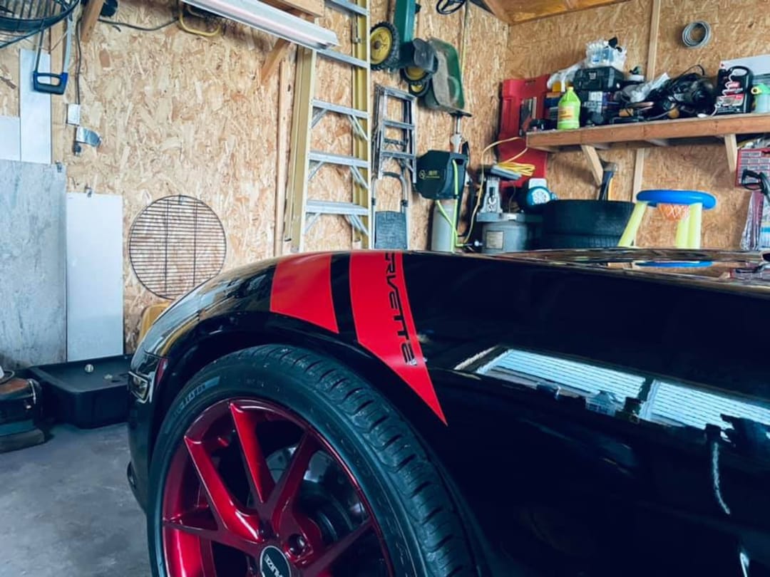 C6 Corvette Fender Hash Stripe Kit - Etsy