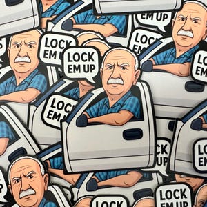 Lock Em up Fishing Sticker, Trey Taylor Permission, Crewe Tractor Decal ...