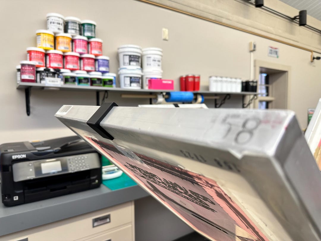 Screen Printing off Contact Clips, Screen Printing Jig, Screen Printing ...