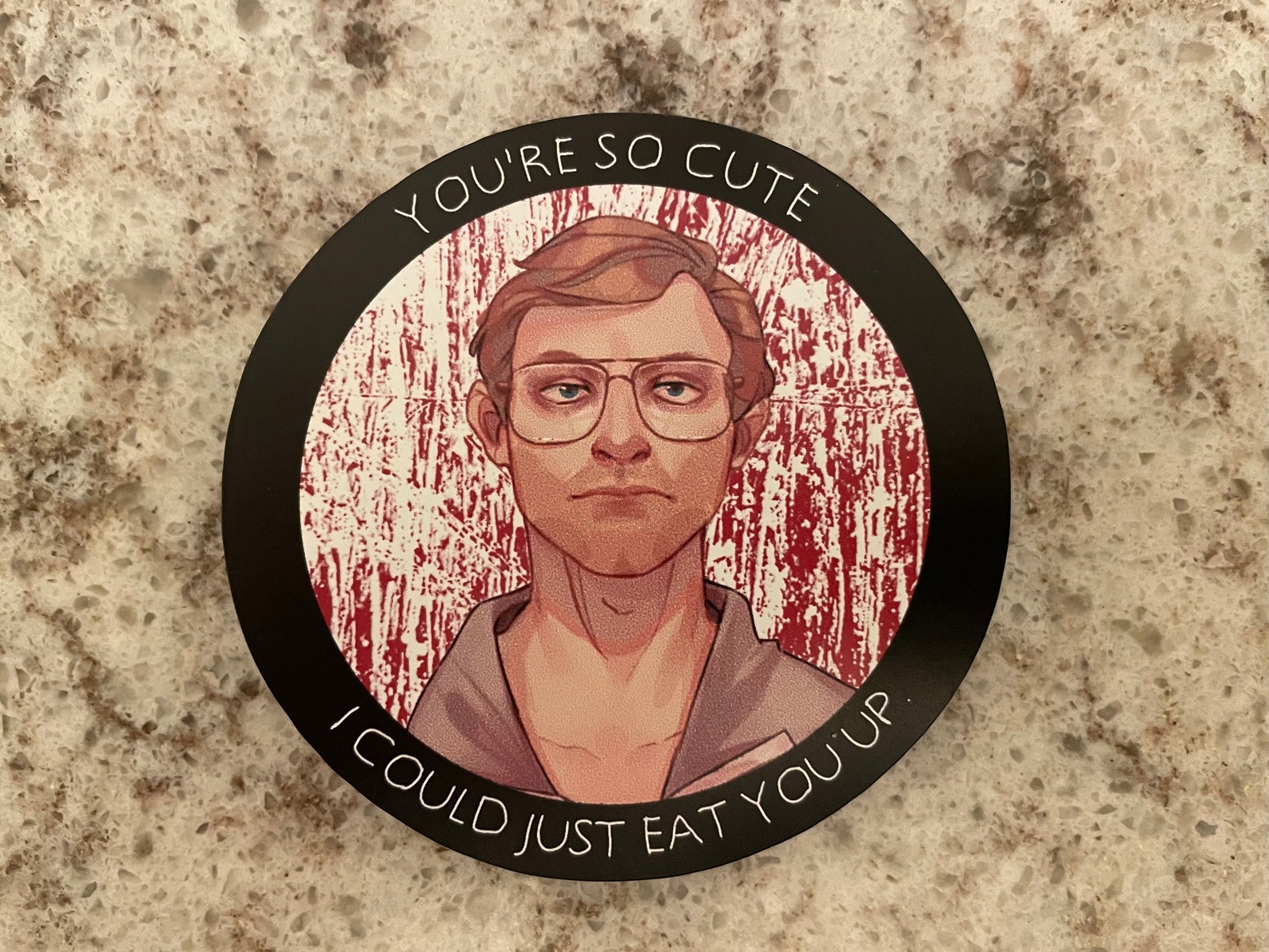 Jeffrey Dahmer Sticker American Serial Killer Sticker - Etsy
