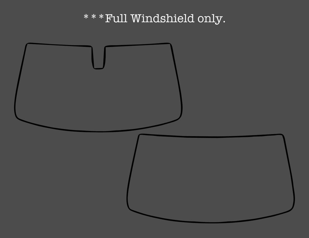 Complete Full Windshield Pre-cut Window Tint, Max Carbon Window Tint - Etsy