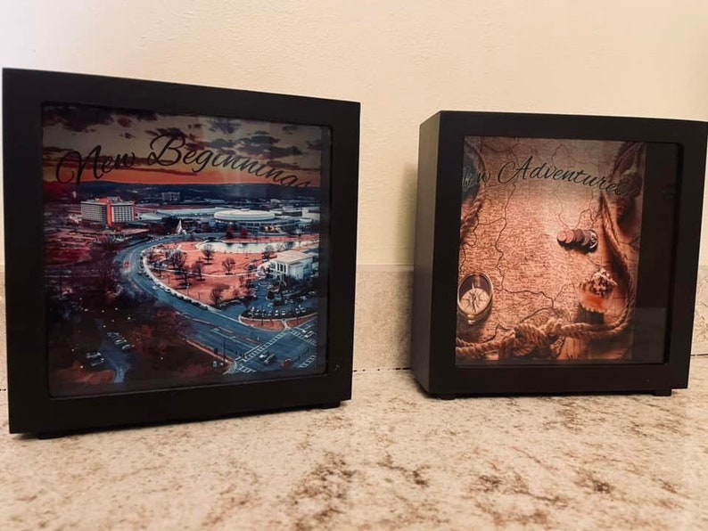 Personalized Shadow Bank Boxes - Etsy