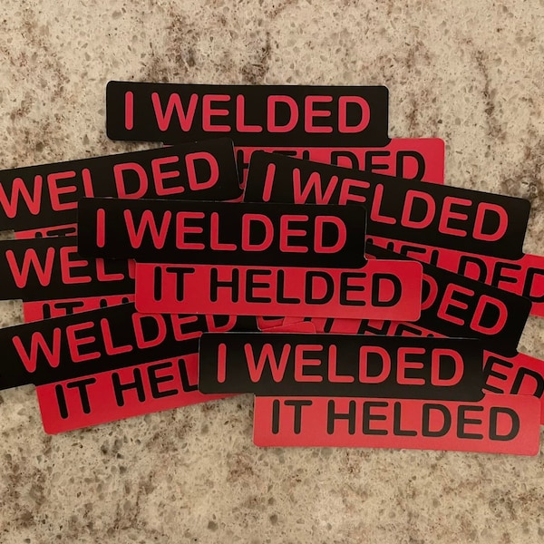 Welding Stickers - Etsy