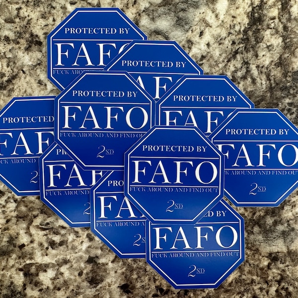 Fafo Bumper Sticker - Etsy
