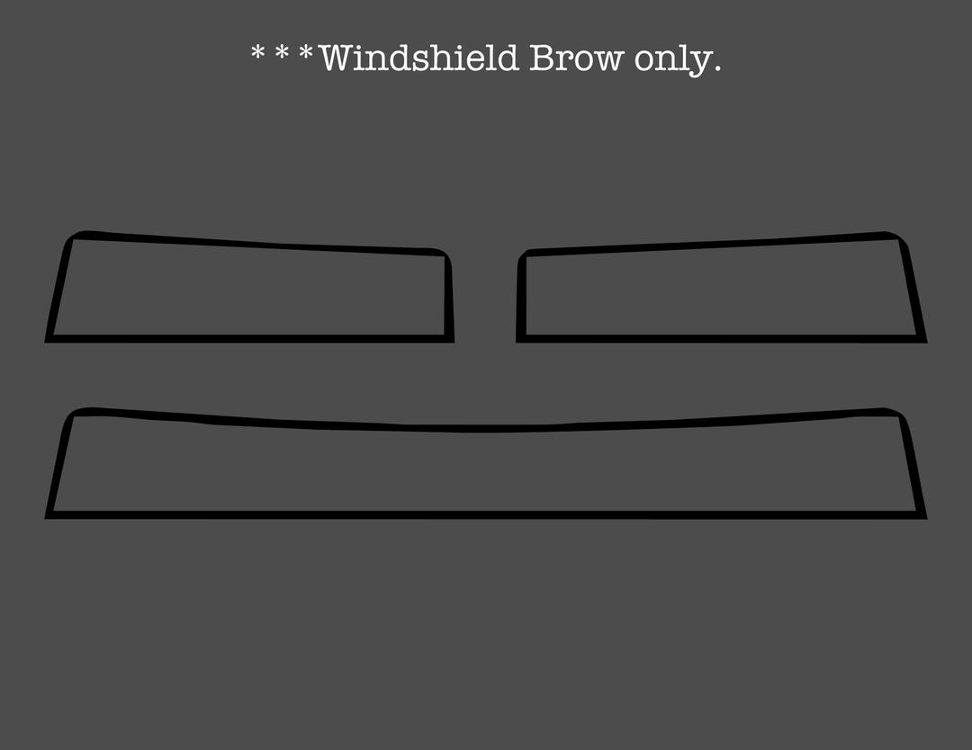 Pre-cut Windshield Brow Tint, Max Ceramic Window Tint - Etsy