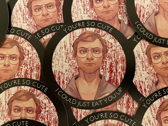 Jeffrey Dahmer Sticker American Serial Killer Sticker - Etsy