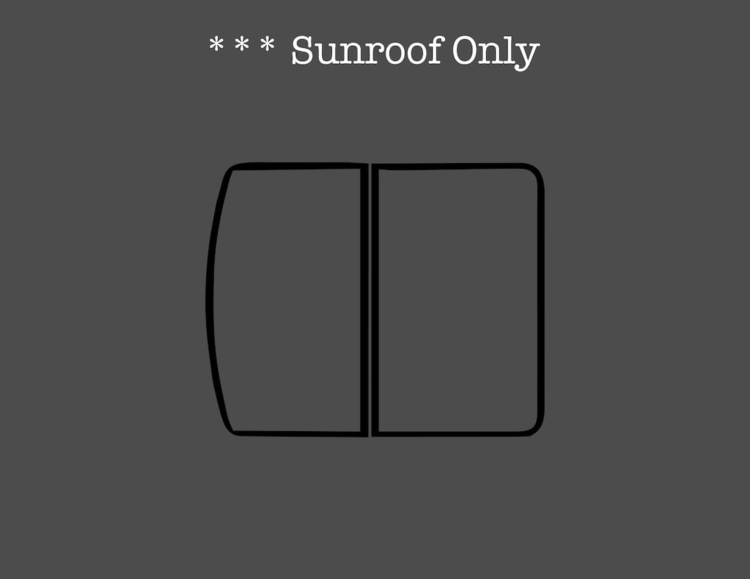 Sunroof Pre-cut Window Tint, Max Ceramic Window Tint - Etsy