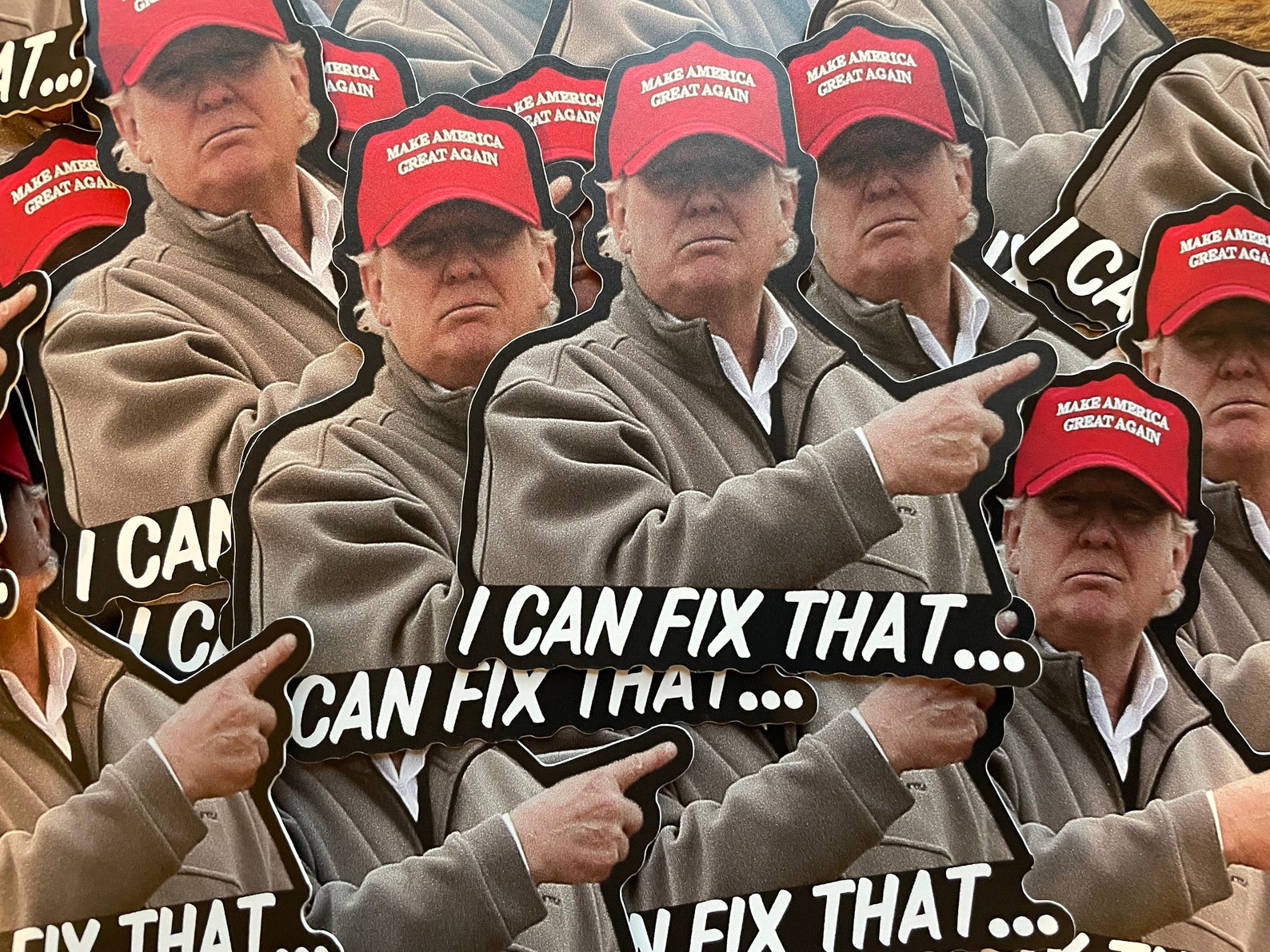 Donald Trump "i CAN FIX That" Gas Pump Stickers - Etsy