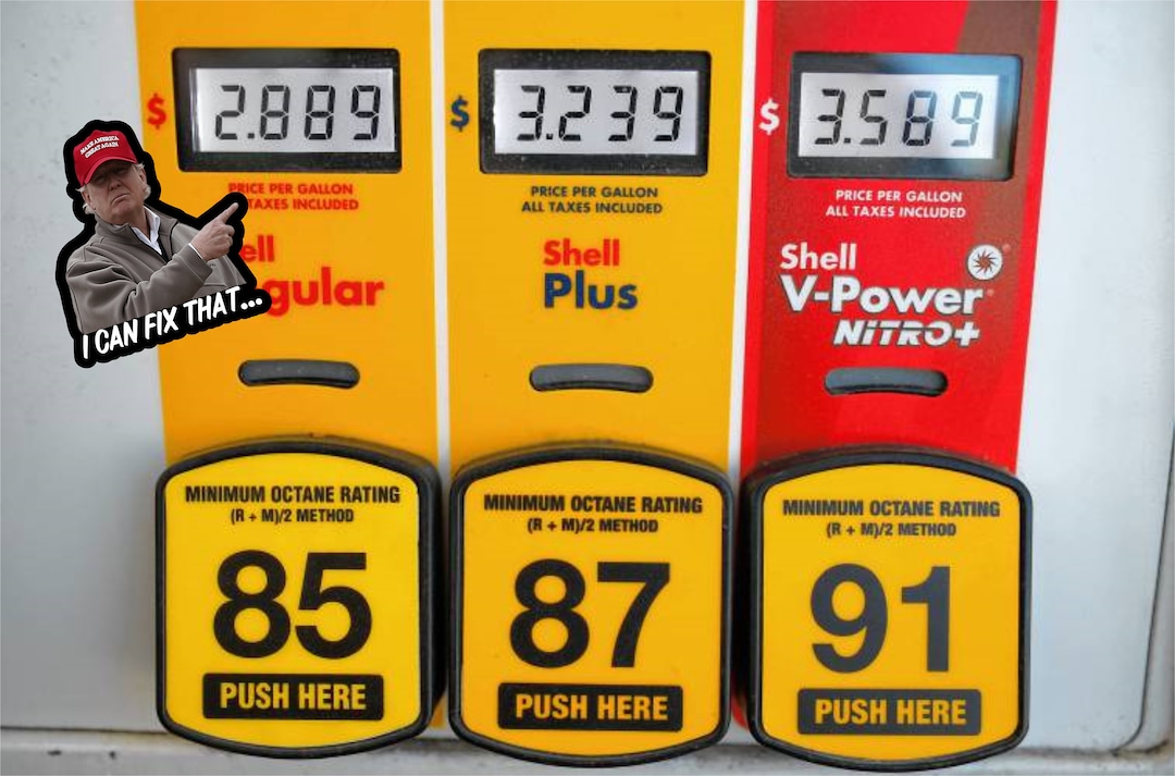 Donald Trump i CAN FIX That Gas Pump Stickers - Etsy
