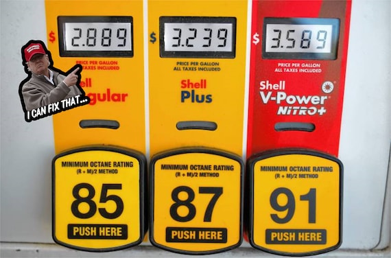 Donald Trump i CAN FIX That Gas Pump Stickers - Etsy