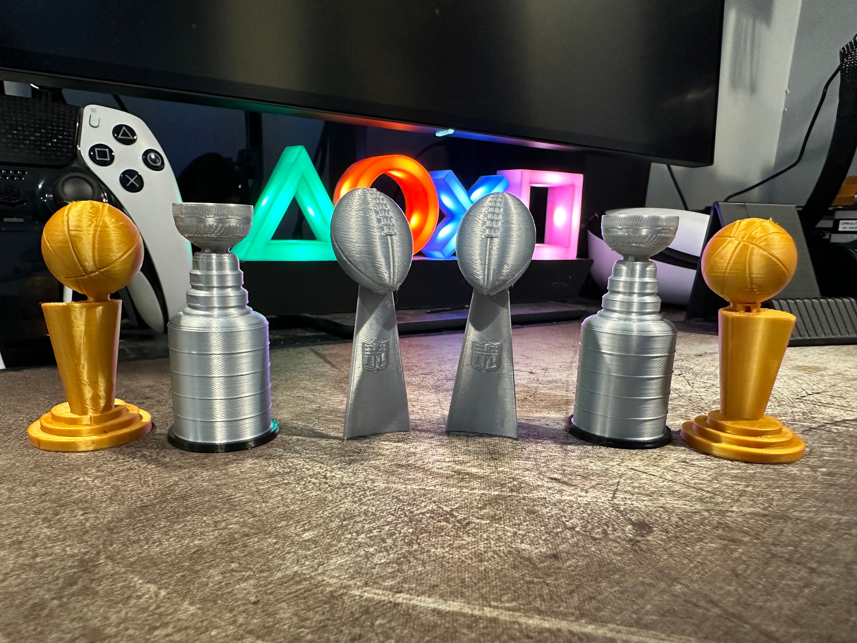 Mini 3D Printed Lombardi Trophies 2 Pack 2.5 Inches - Etsy