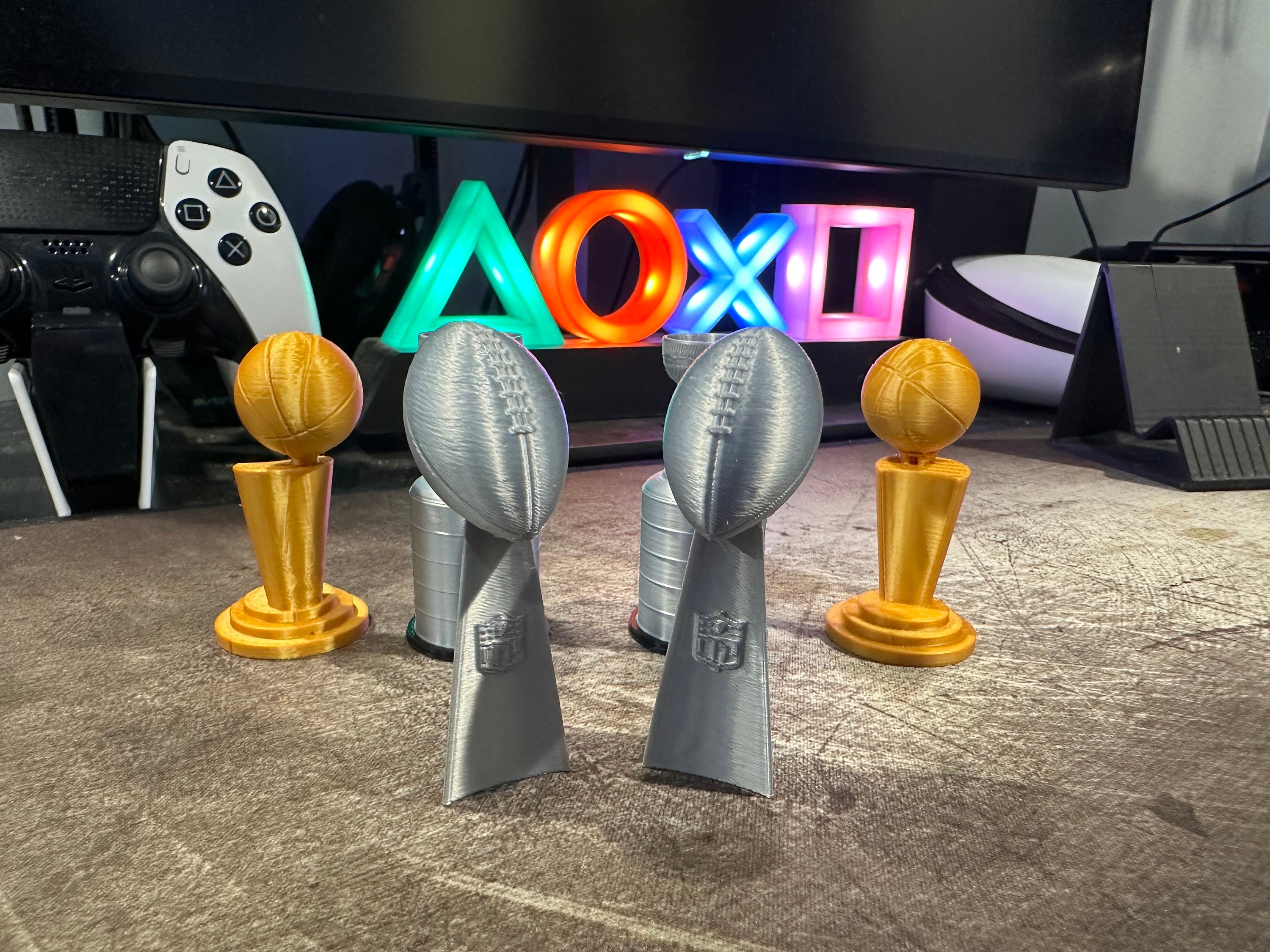 Mini 3D Printed Lombardi Trophies 2 Pack 2.5 Inches - Etsy