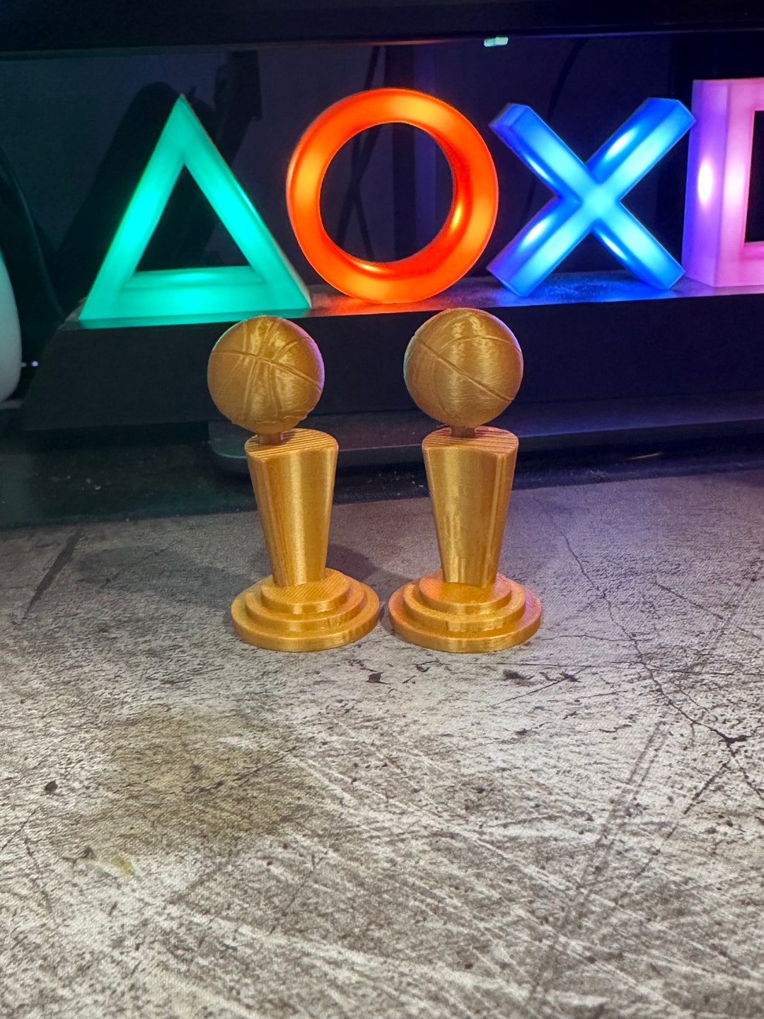 Mini 3D Printed Larry O'brien Trophies - 2 Pack 2.5 Inches - Etsy