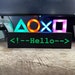 Custom 3D Printed Name Plate - Windows Terminal Font Inspired ...