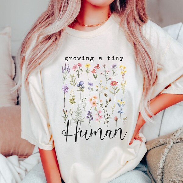 Growing Tiny Human Shirt - Etsy