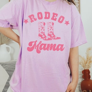 Comfort Colors Rodeo Mama Shirt Western Mama Shirt Rodeo Shirts for ...