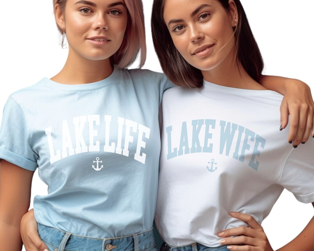 Lake Bachelorette Party Shirts Comfort Colors Lake Wife Lake Life T ...