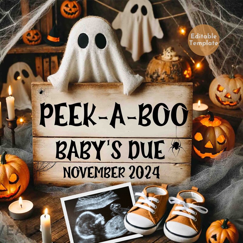 October Baby Announcement - Etsy