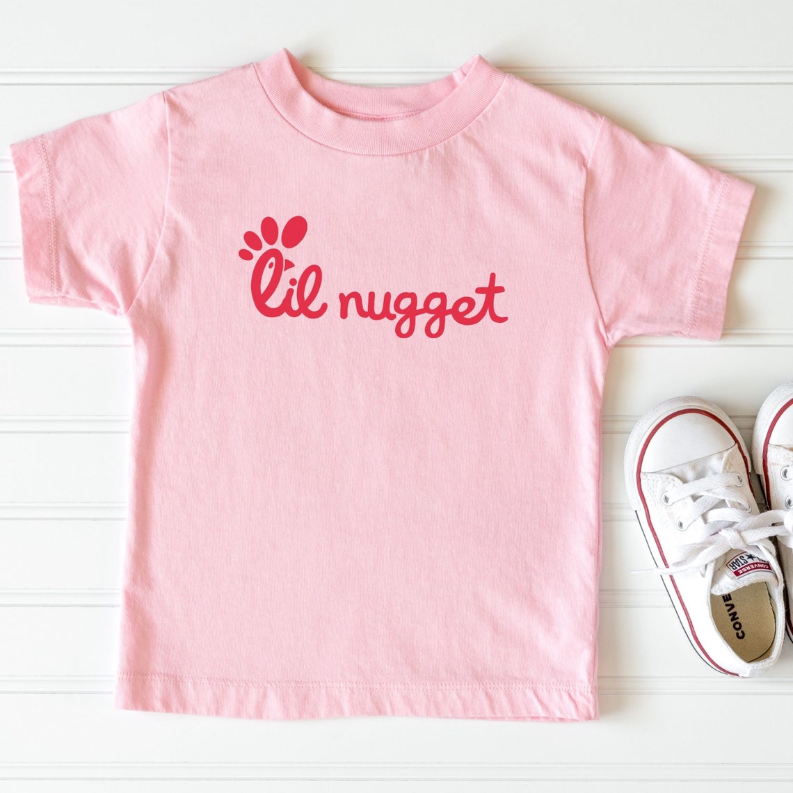 Lil Nugget Bodysuit Fast Food Pregnancy Announcement Little Chicken ...