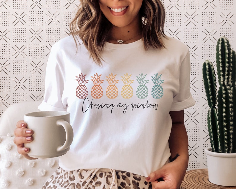 IVF Shirt IVF Rainbow Pineapple Infertility T-shirt Ivf - Etsy