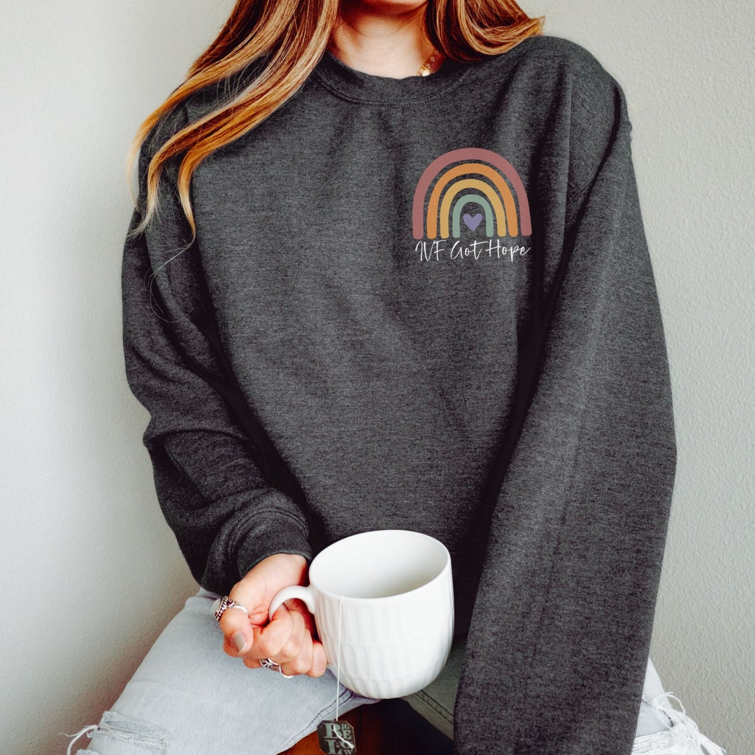 IVF Got Hope Sweatshirt IVF Gift for Friend Lucky Transfer Day Sweater ...