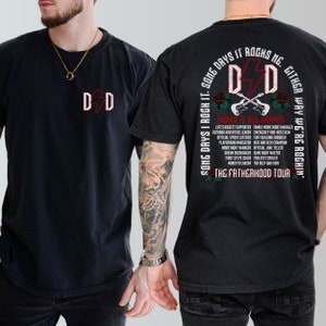 Trendy Dad Rock Shirt, Daddy Tour Shirt, Funny Fatherhood Shirt ...