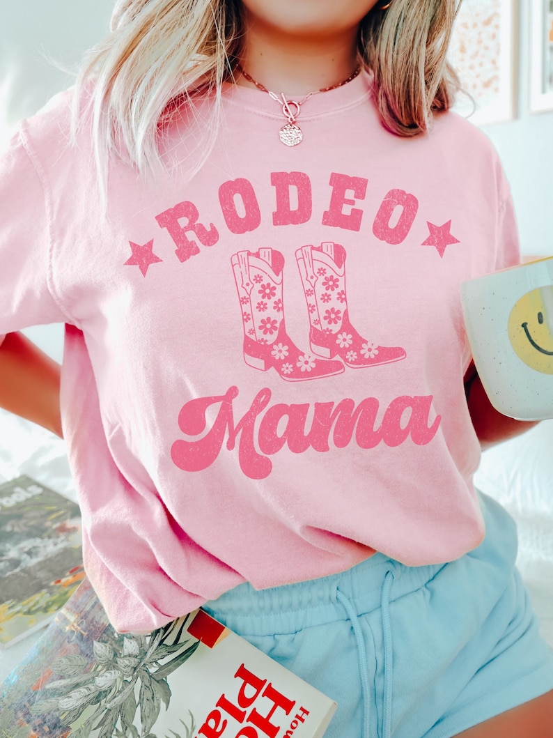Comfort Colors Rodeo Mama Shirt Western Mama Shirt Rodeo Shirts for ...