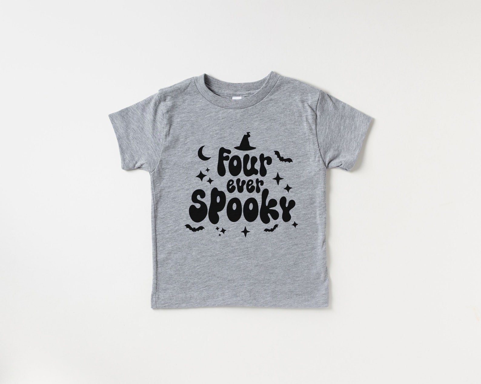 Four Ever Spooky Toddler Shirt 4th Birthday Halloween Shirt Fourth ...