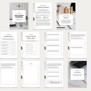 Course Workbook Customizable Canva Template/instant Download/small ...