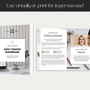Course Workbook Customizable Canva Template/instant Download/small ...